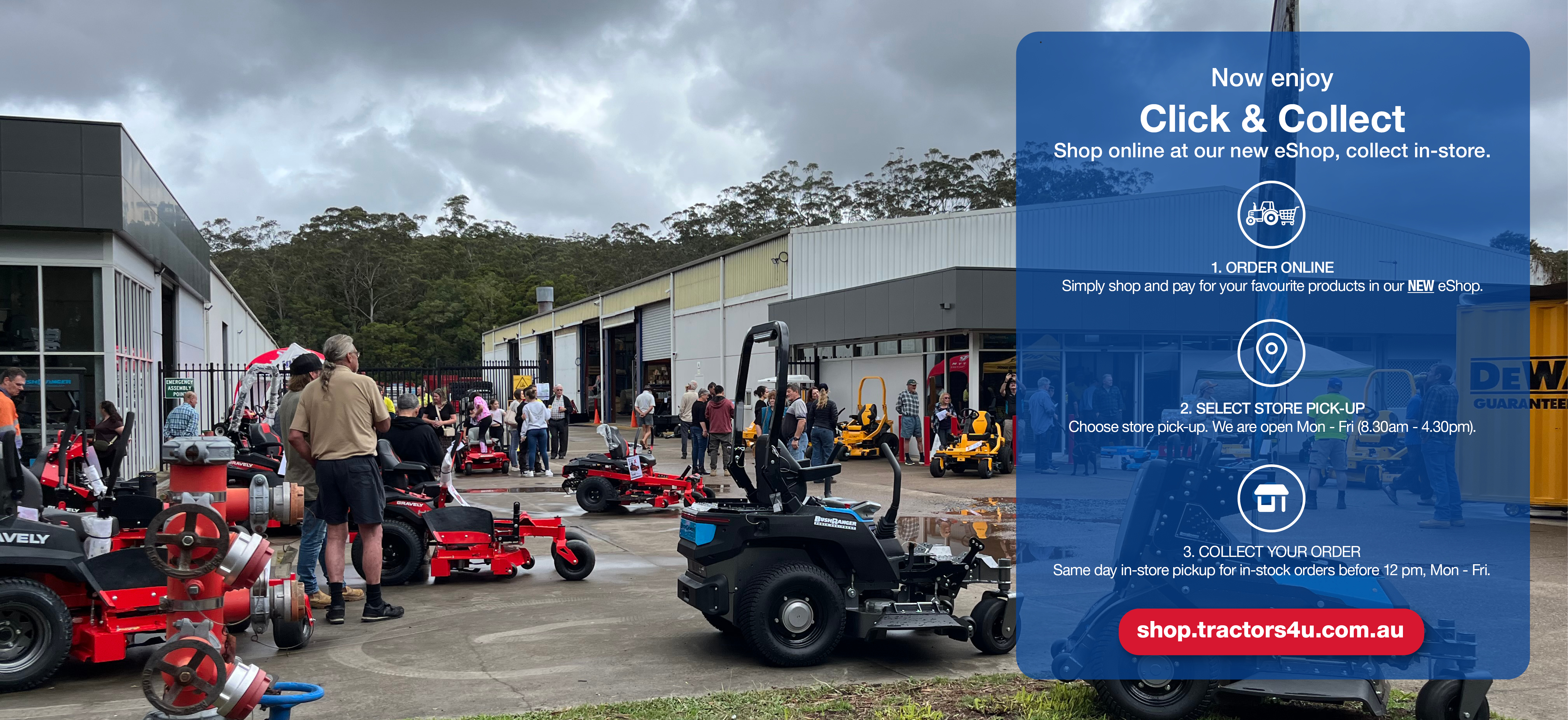 NSW Central Coast tractors and farm machinery